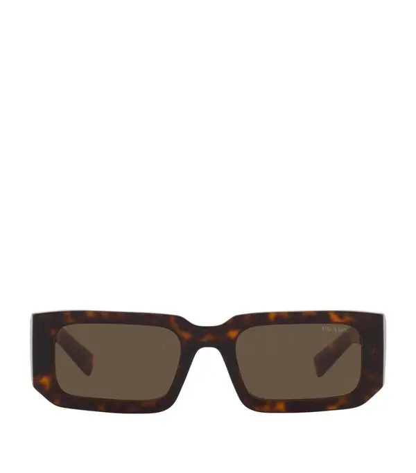 Prada Rectangular Sunglasses - Brown