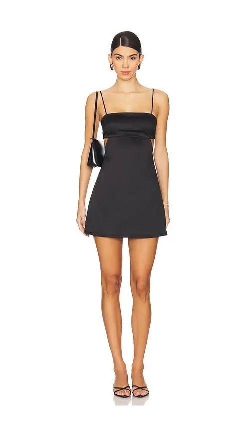 MORE TO COME Tanya Cut Out Dress - Black