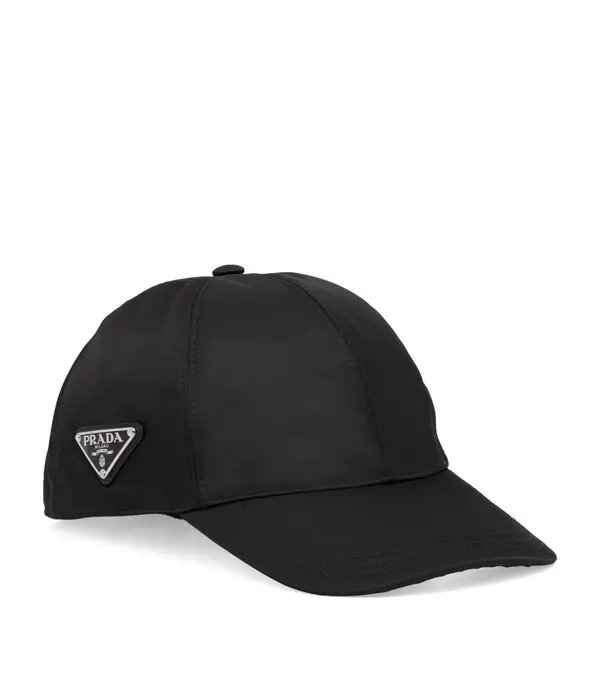 Prada Re-nylon Baseball Cap - Black