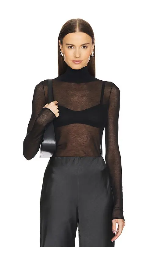 L'academie By Marianna Brynlee Sweater - Black