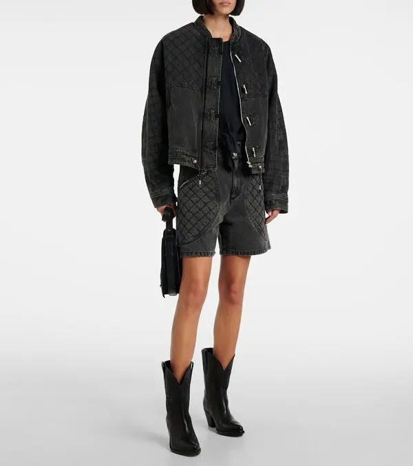 GOLDEN GOOSE Wish Star Leather Cowboy Boots