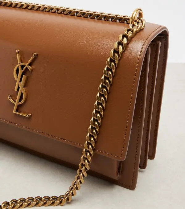Saint Laurent Sunset Medium Leather Shoulder Bag