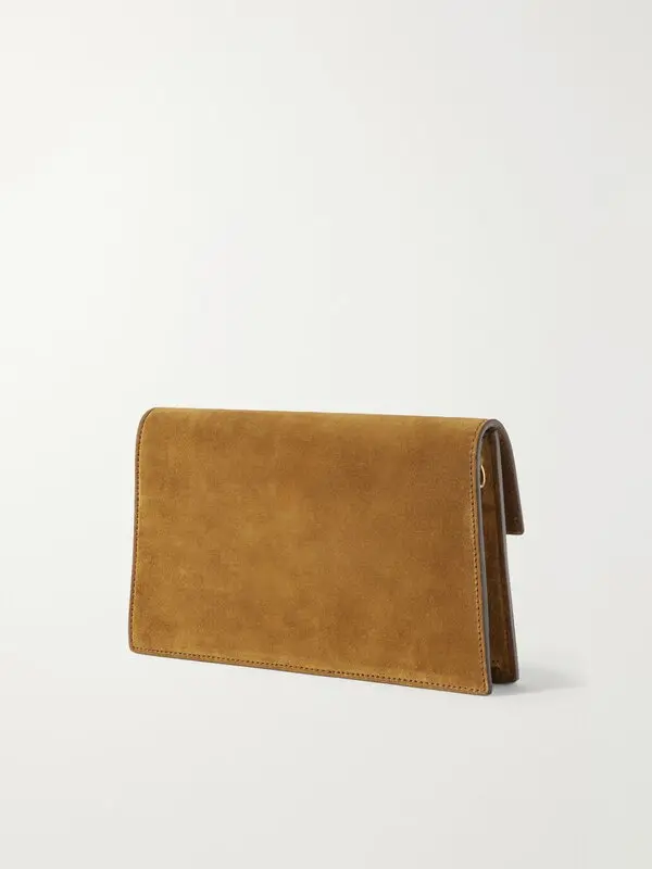 METIER Parallel 22 Small Suede Shoulder Bag - Brown