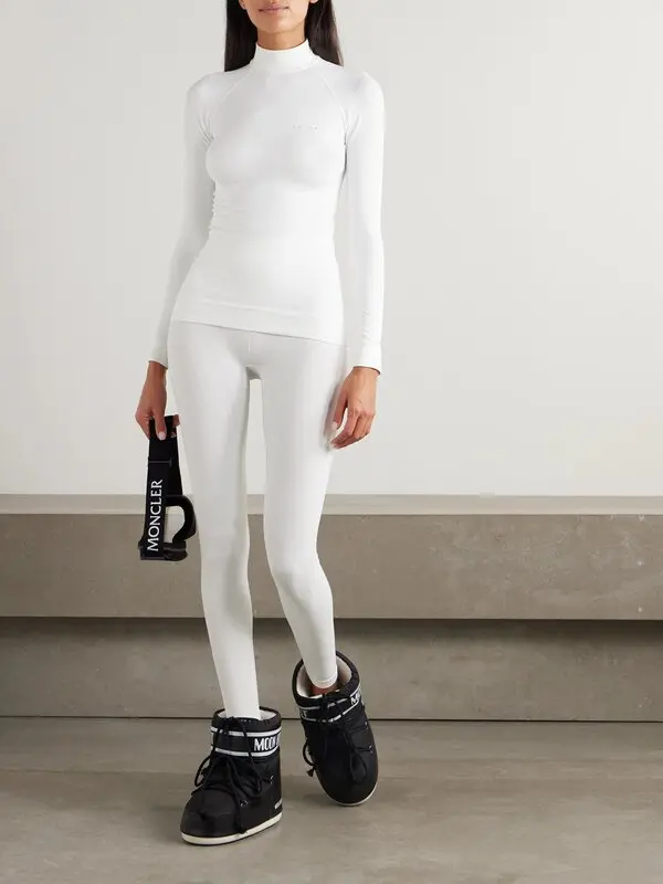 Falke Maximum Warm" Turtleneck Top - White