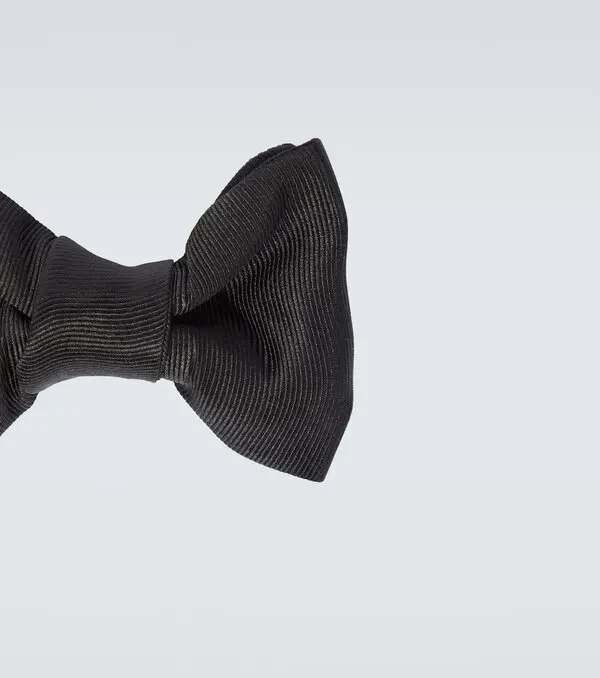 TOM FORD Silk Bow Tie - Black