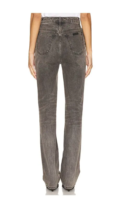 Fear Of God High-waisted Fitted Leg Jeans - Black