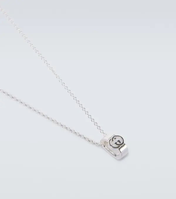 Gucci Interlocking G Sterling Necklace