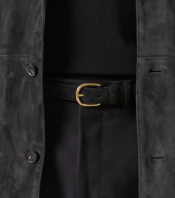 SAMAN AMEL Suede Belt