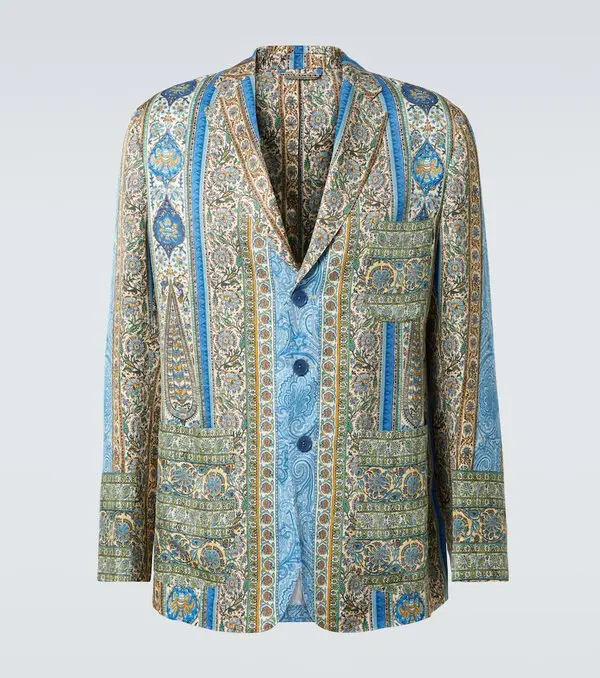 Etro Paisley Blazer - Multicoloured