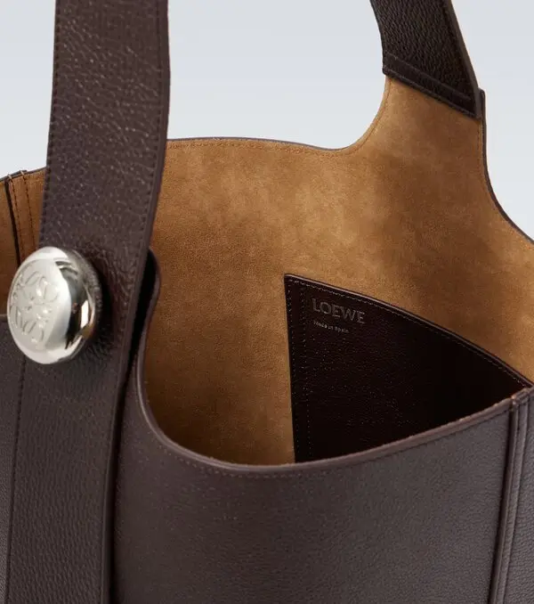 Loewe Pebble Leather Bucket Bag