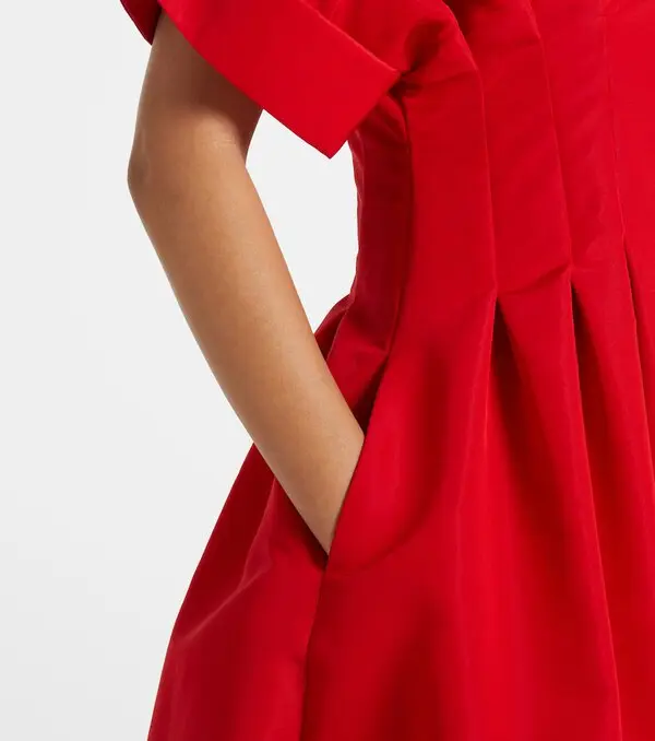 Carolina Herrera Silk Midi Dress
