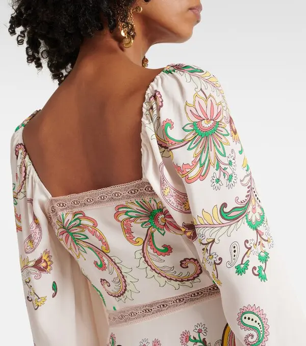 Etro Printed Midi Dress - Multicoloured