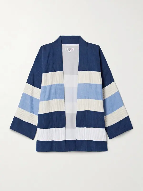 LEMLEM Terara Striped Cotton Jacket