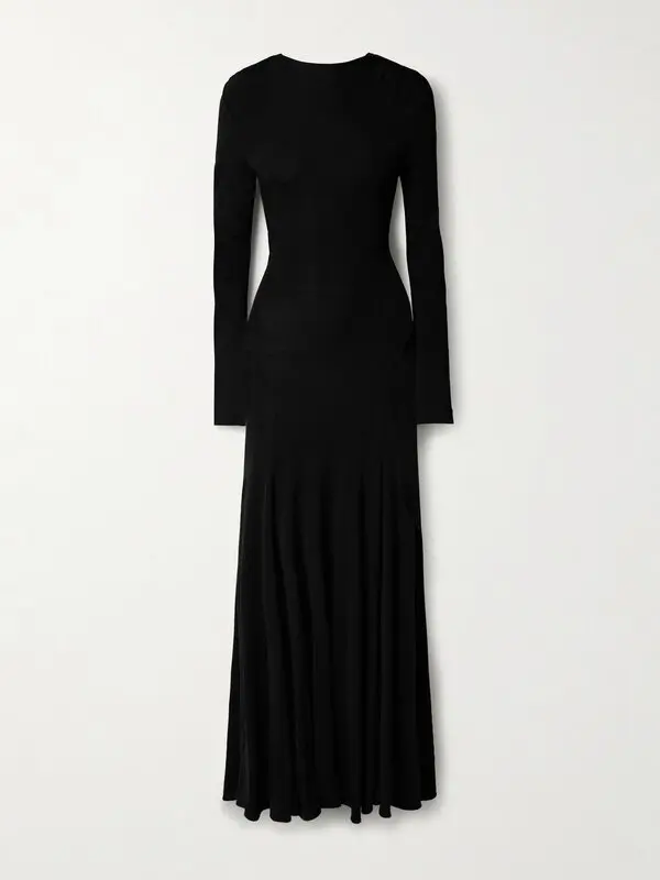 Christopher Esber Maico Embellished Open-back Gown - Black