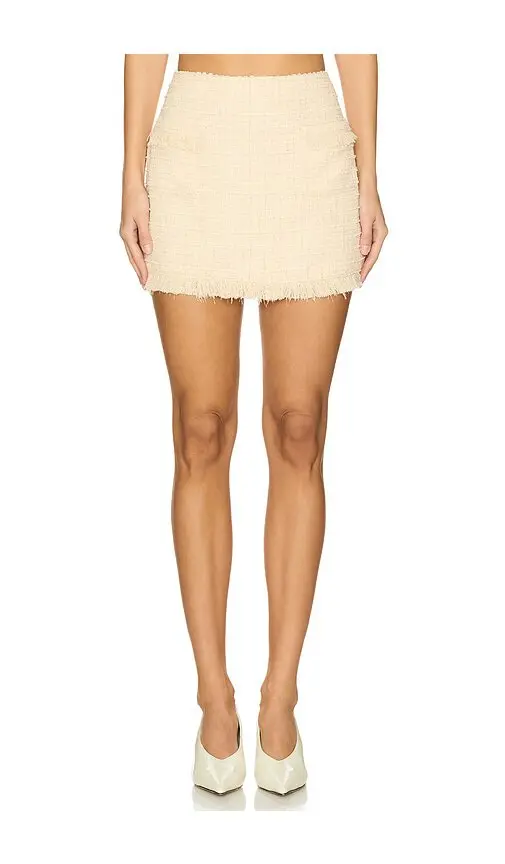 Amanda Uprichard Andrea Skirt - Beige