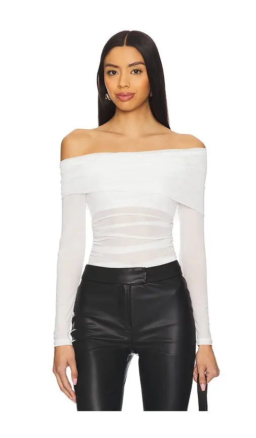 Superdown Kami Off Shoulder Top In . Also