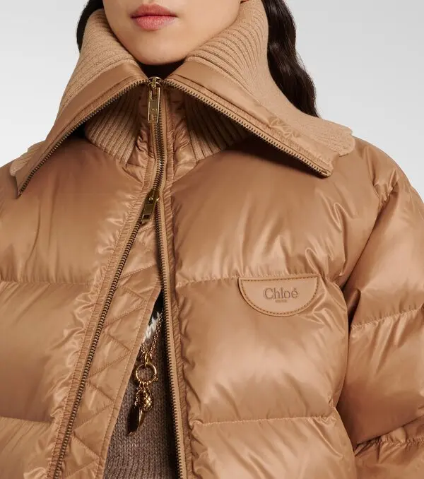 Chloé Quilted Down Jacket