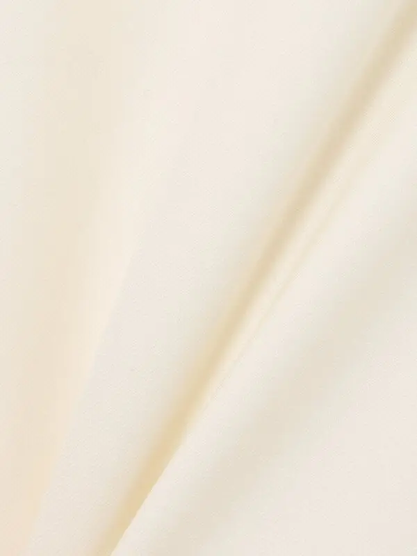 Nina Ricci Wool-gabardine Flared Trousers - Neutrals