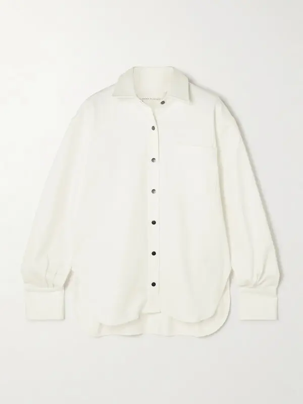 Maria Mcmanus Oversized Organic Cotton-twill Shirt