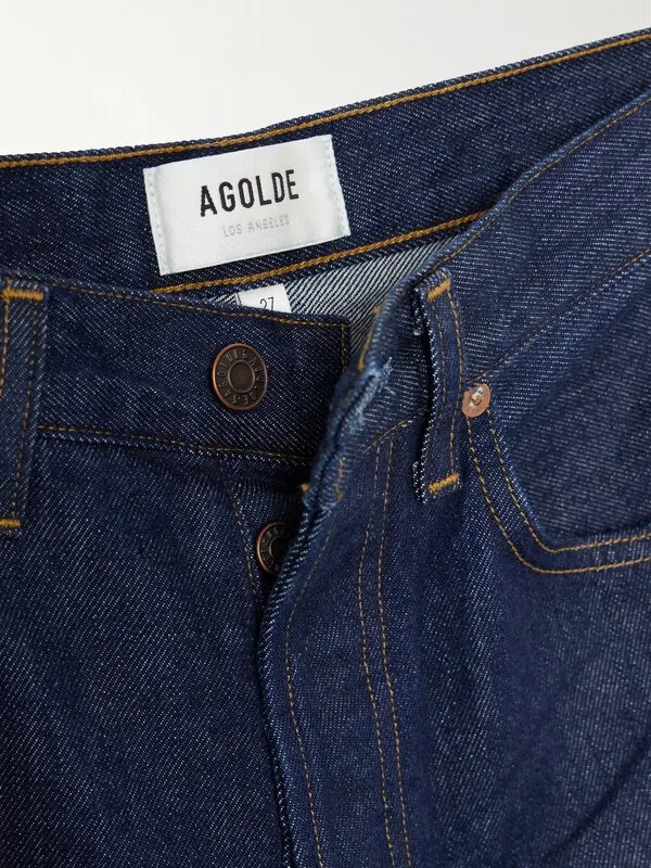 AGOLDE Kelly Mid-rise Straight-leg Jeans