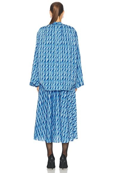 Balenciaga Double Sleeve Dress