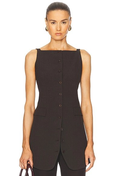 Beaufille Innes Sleeveless Top - Pepper