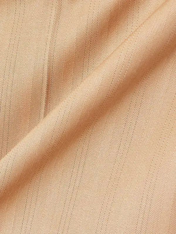Stella McCartney Pinstriped Wool-blend Flared Trousers