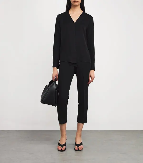 Theory Cropped Treeca Trousers
