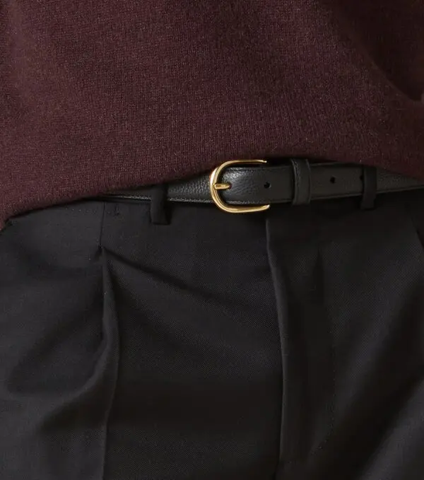 SAMAN AMEL Leather Belt