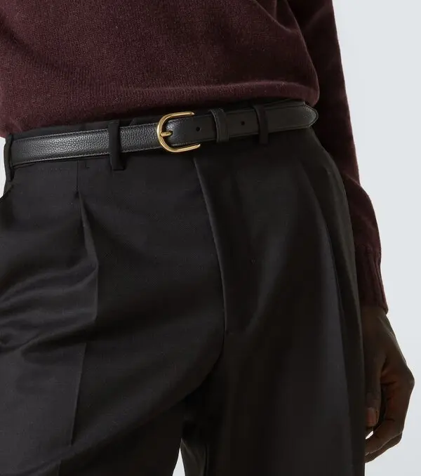 SAMAN AMEL Leather Belt