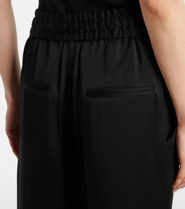 Isabel Marant Étoile Kendry Satin Wide-leg Trousers