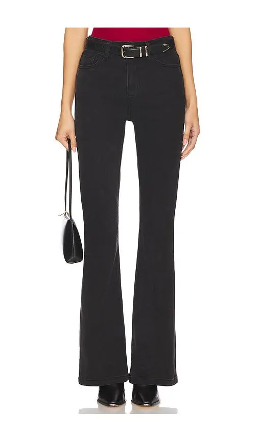 Superdown Mary Flare Jeans - Black