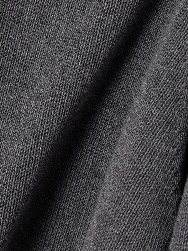 HIGH SPORT Lara Cotton Sweater - Gray