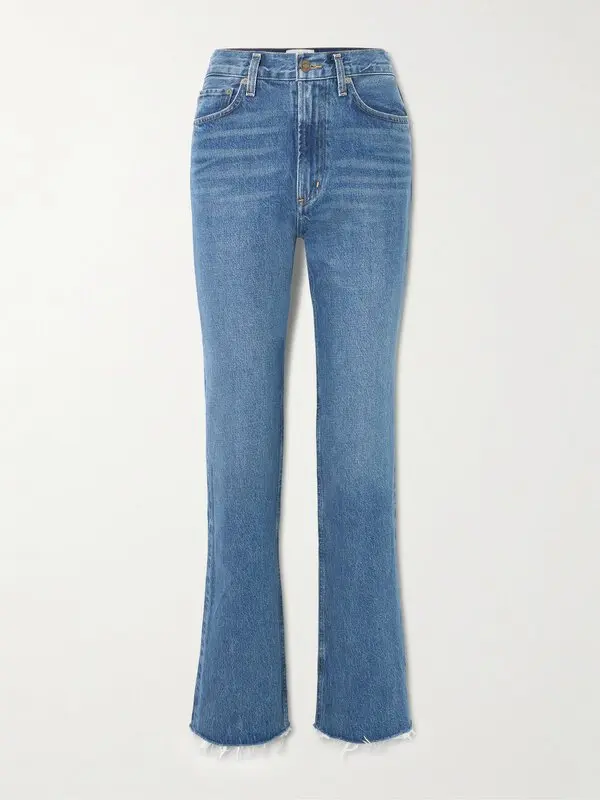 AGOLDE Leena High-rise Bootcut Jeans - Blue