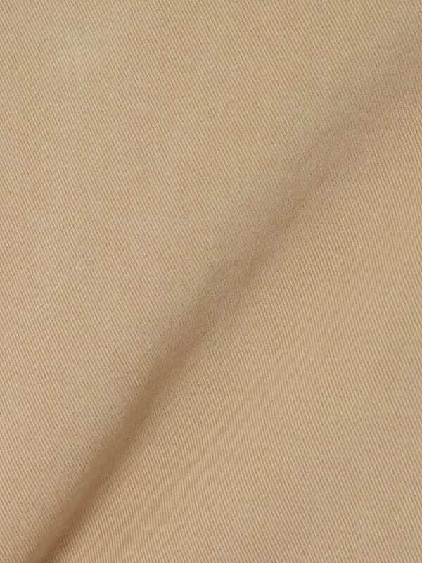 Ralph Lauren Fallon Pleated Cotton-twill Straight-leg Trousers