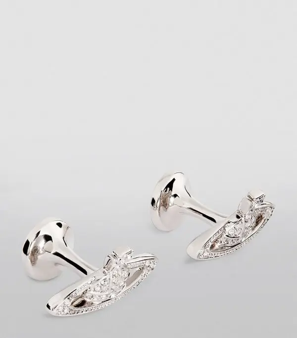VIVIENNE WESTWOOD Mini Bas Relief Orb Cufflinks