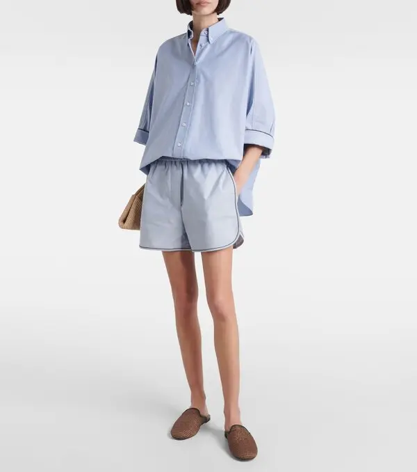 Brunello Cucinelli Cotton Shorts