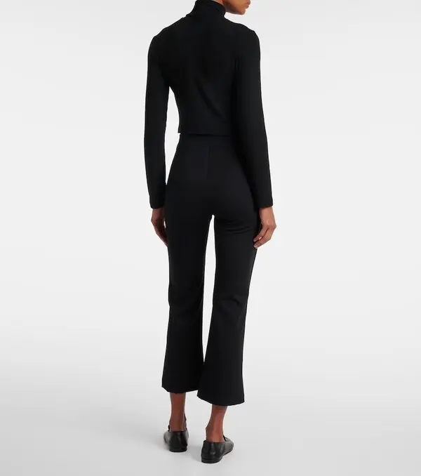 LESET Lauren Cropped Cardigan In Ivory Glow