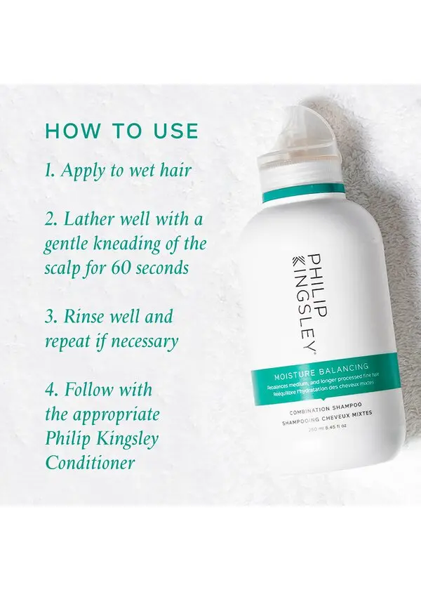 PHILIP KINGSLEY Moisture Balancing Combination Shampoo