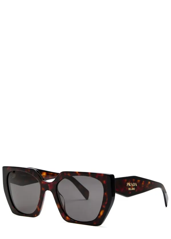 Prada Square-frame Sunglasses - Black