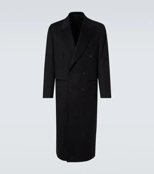 SAMAN AMEL Wool And Cashmere Overcoat