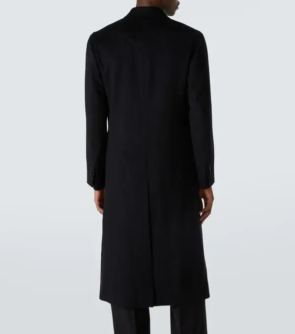 SAMAN AMEL Wool And Cashmere Overcoat