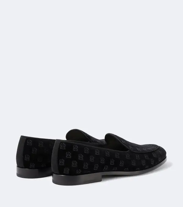 Dolce & Gabbana Velvet Loafers