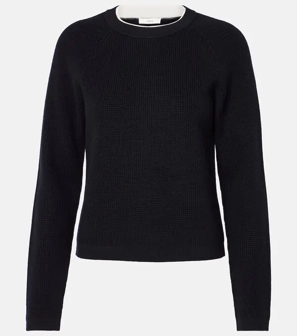 Vince Wool And Cashmere Sweater - Blue