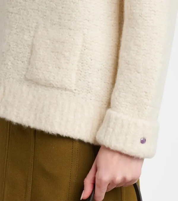 GOD'S TRUE CASHMERE Crew Neck Sweater - White