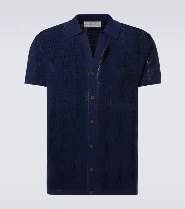 King & Tuckfield Knitted Wool Shirt