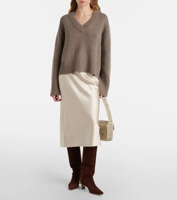 Staud Wally Suede Knee-high Boots