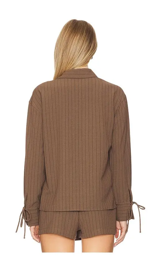Line & Dot Koa Textured Poplin Shirt