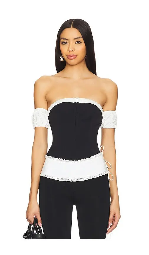 MORE TO COME Caitlyn Off Shoulder Top