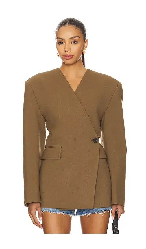 EAVES Naama Blazer - Olive